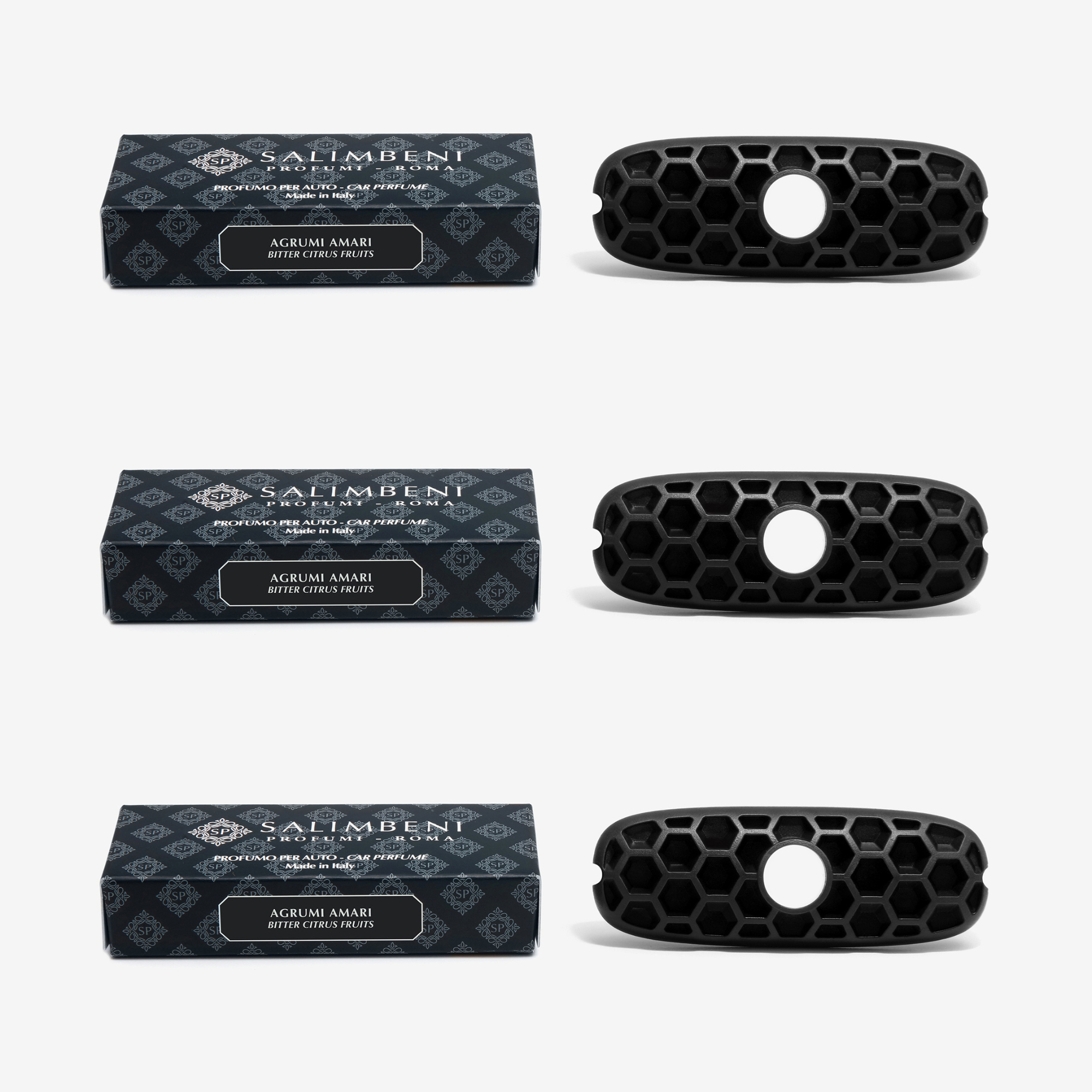 3x Navulling Autoparfum - Zijde en Witte Muskus – Salimbeni Profumi ...