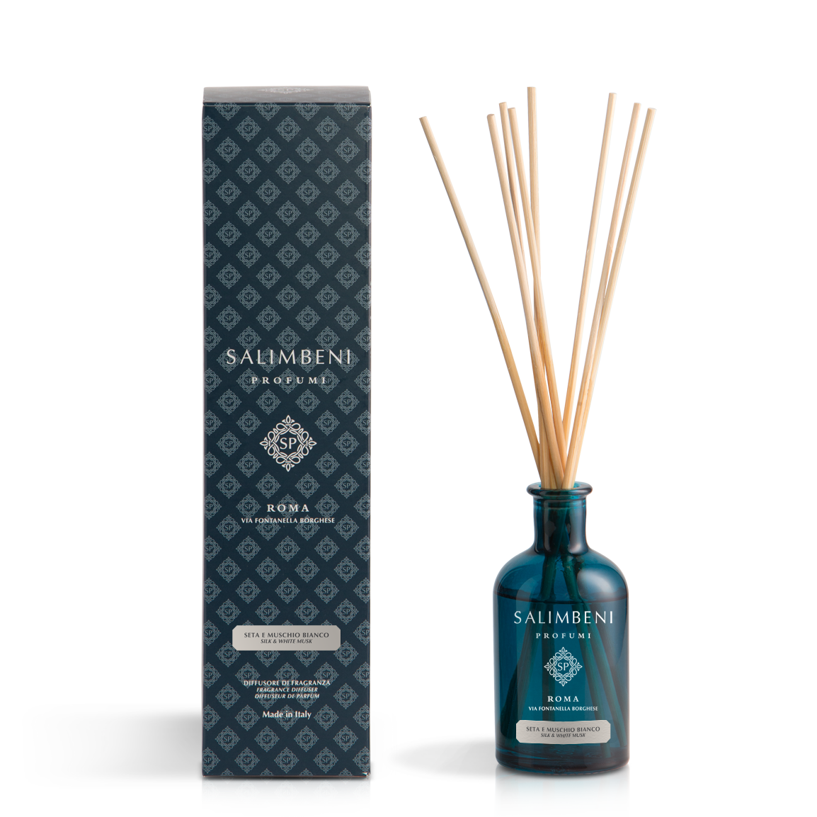 Zijde en Witte Muskus 100 ml – Salimbeni Profumi Nederland